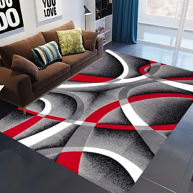 1pc-Nordic-Geometric-Pattern-Area-Rug-Living-Room-Modern-Decor-Carpet ...