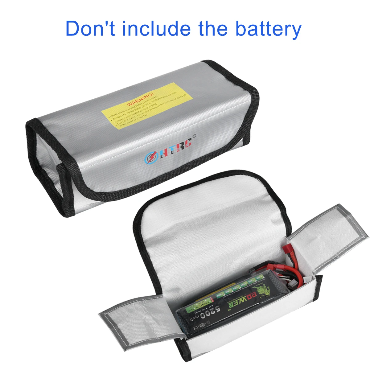 Fireproof-lipo-battery-safety-bag-Safety-Guard-Bag-Mini-Charging-Silver ...