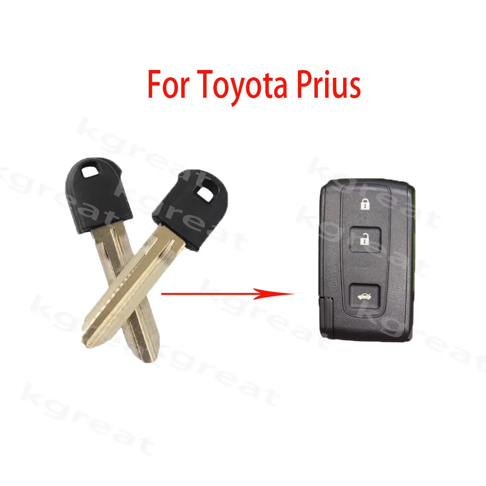 10pcs Emergency Smart Prox Remote Key Fob Uncut Blade Blank Insert for ...