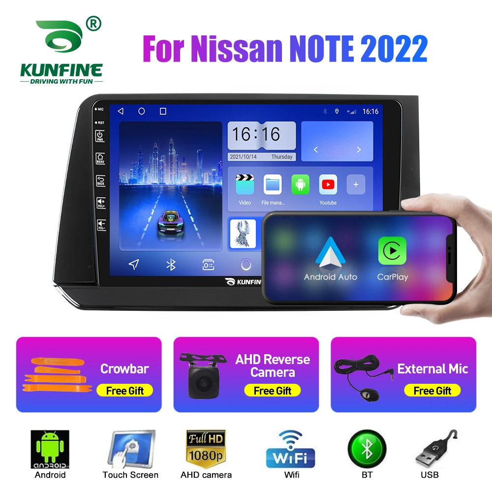 Car Radio For Nissan NOTE 2022 2Din Android Octa Core Car Stereo DVD ...