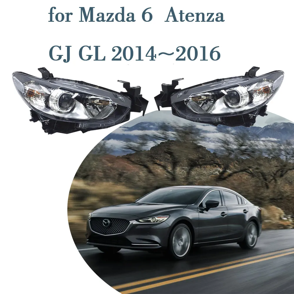Car-Headlights-Assembly-for-Mazda-6-Mazda6-Atenza-GJ-GL-2014-2016-Part ...
