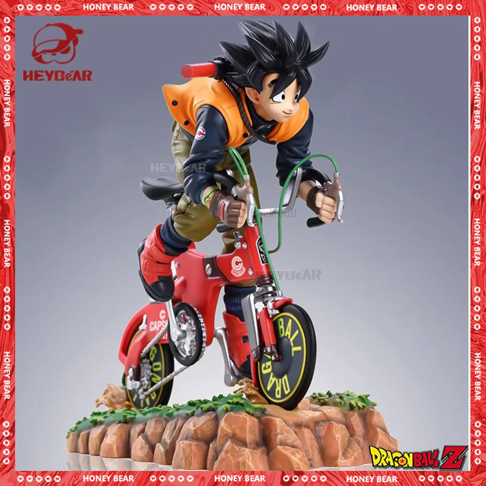22cm-Dragon-Ball-Figures-Son-Goku-Anime-Figure-Gk-Bicycle-Goku-Gk ...