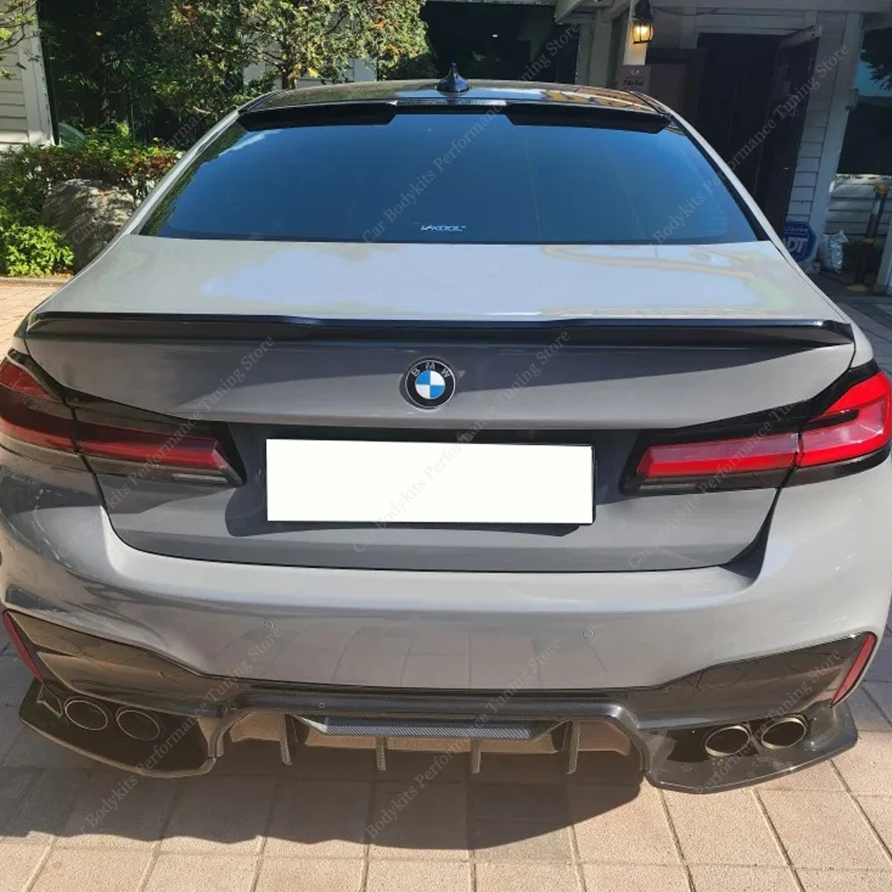 For-BMW-G30-F90-MP-Style-Rear-Trunk-Spoiler-Rear-Roof-Spoiler-M5-550i ...