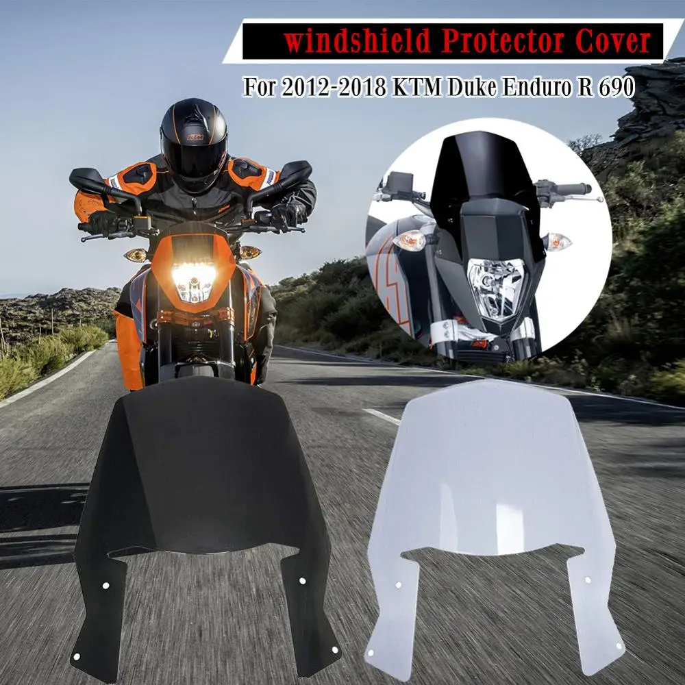 Windshield-Flyscreen-Windscreen-Dashboard-Protector-Wind-Deflector-For ...