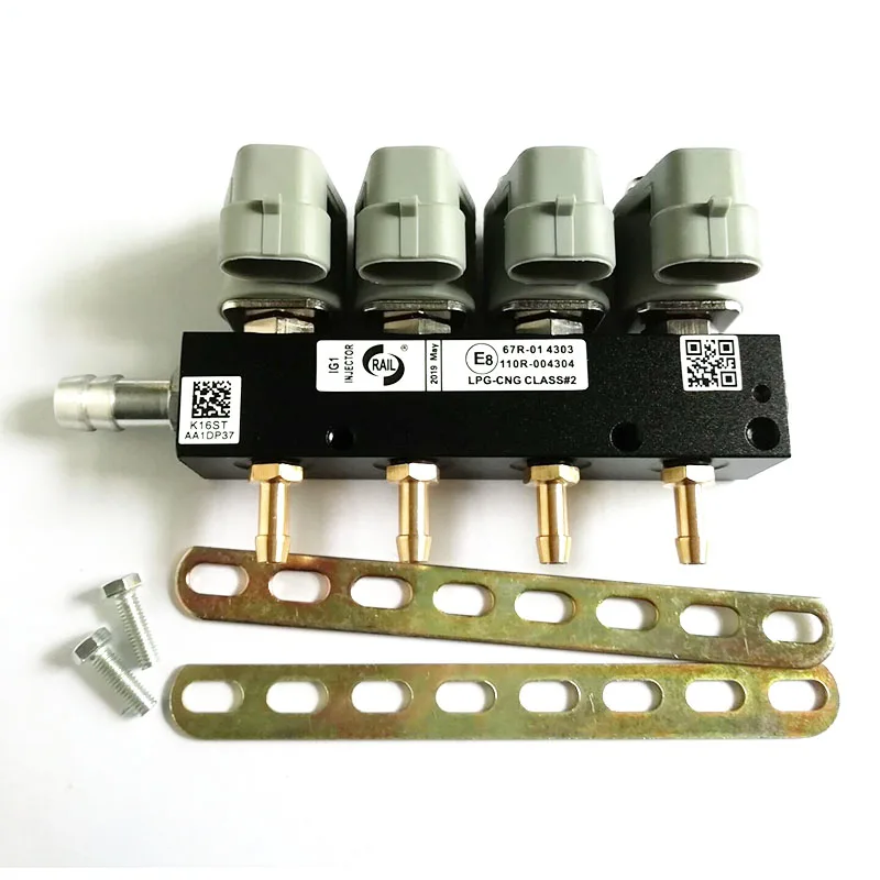 Generic 2s 4 Cylinder Cng Lpg Injector Rail High Speed Common Injector ...