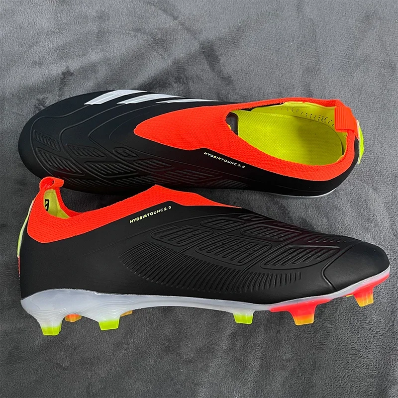 Without-Lace-Mens-Soccer-Shoes-SLIP-ON-Non-Slip-Turf-Soccer-Cleats-for ...
