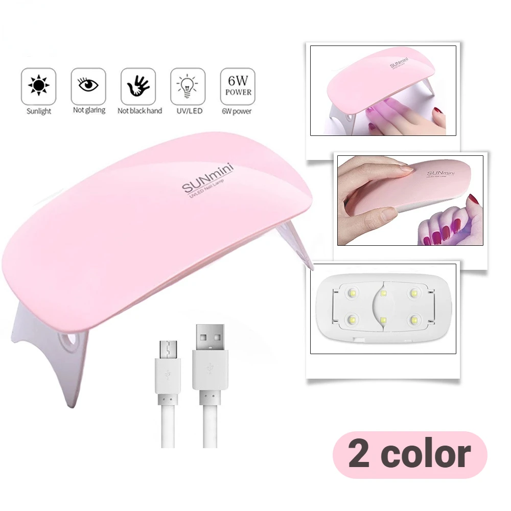 6W-Mini-Nail-Dryer-Machine-Portable-6-LED-UV-Manicure-Lamp-Home-Use ...