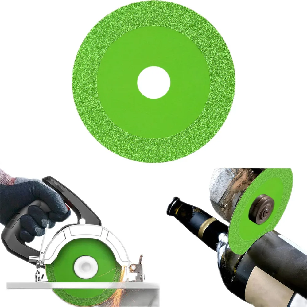 1PC Glass Cutting Disc 100mm Ultra thin Saw Blade Jade Crystal Wine ...