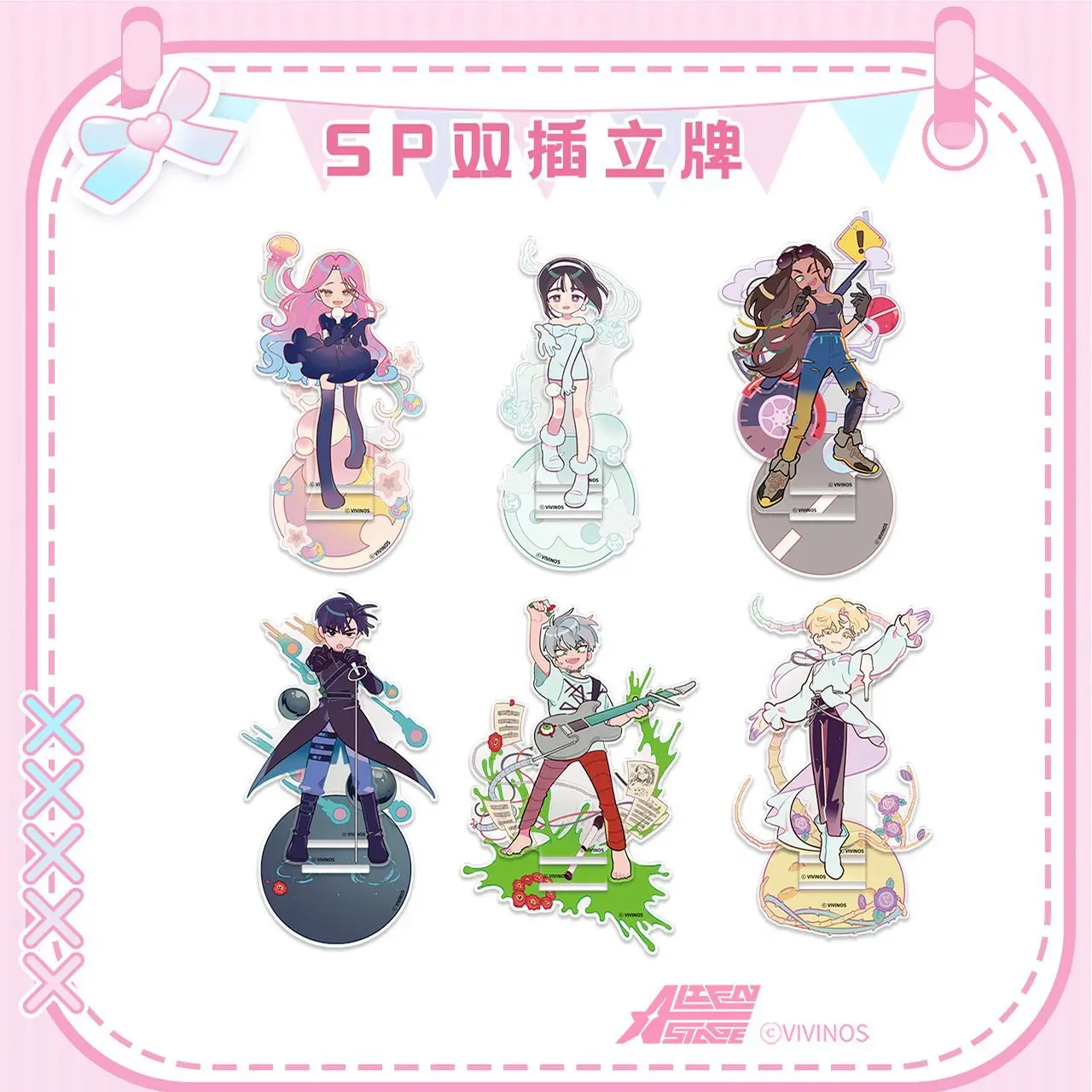 Alien Stage Acrylic Stand Figure Display Anime Goods Collection Desk ...