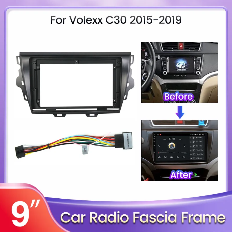 Kit-de-marco-de-instalaci-n-para-GREAT-WALL-Voleex-Radio-de-calidad ...