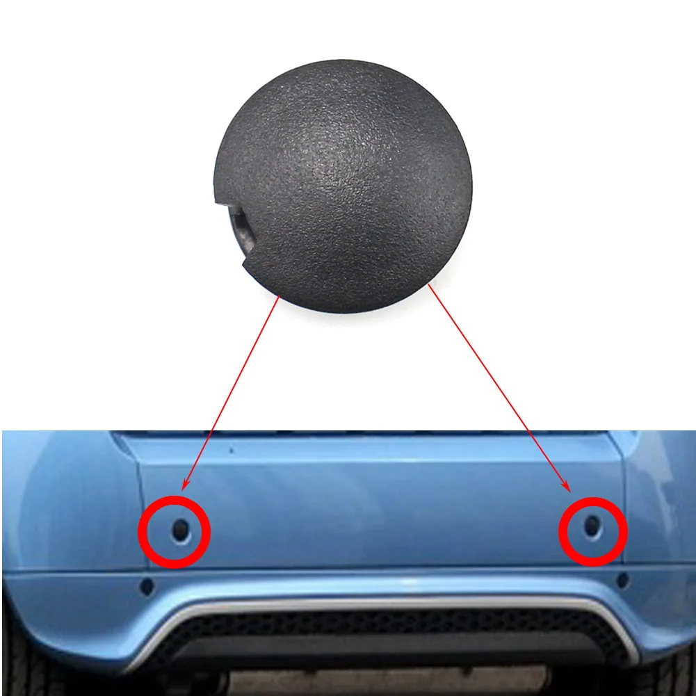 Car-Black-Front-Rear-Bumper-Tow-Hook-Cap-Cover-Trailer-Cover-For ...
