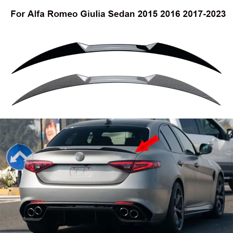 Rear-Trunk-Roof-Lid-Spoiler-For-Alfa-Romeo-Giulia-Sedan-2015-2023-Tail ...