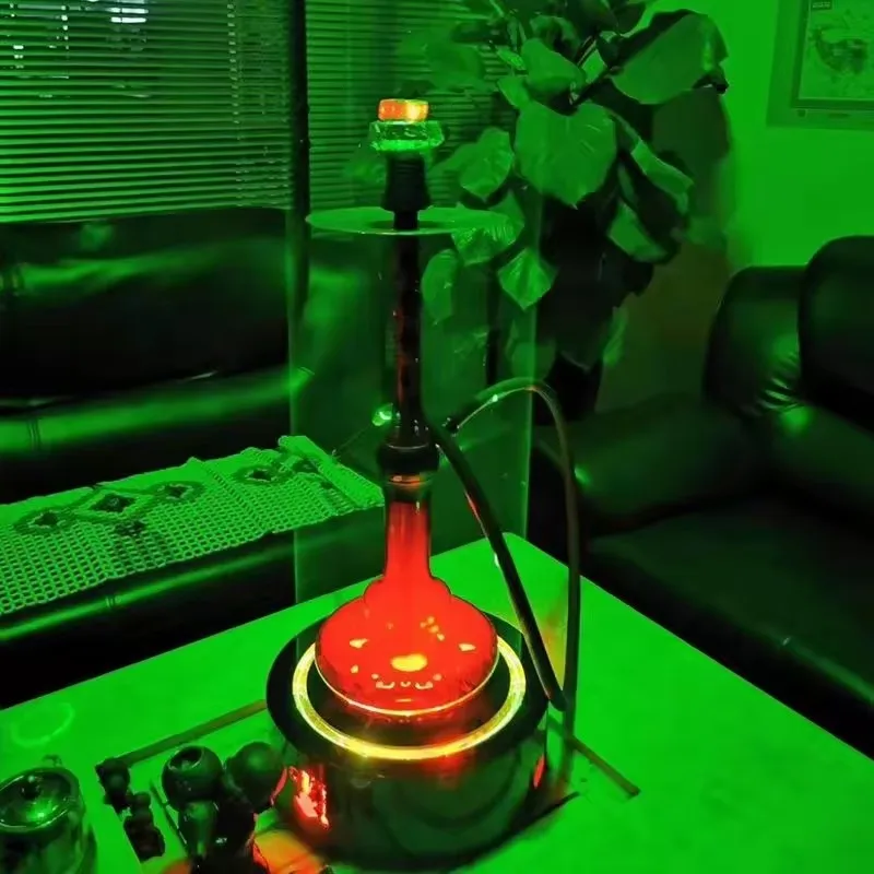 Illuminated-Hookah-Led-Base-Laser-Light-Beam-Shisha-Base-Bar ...