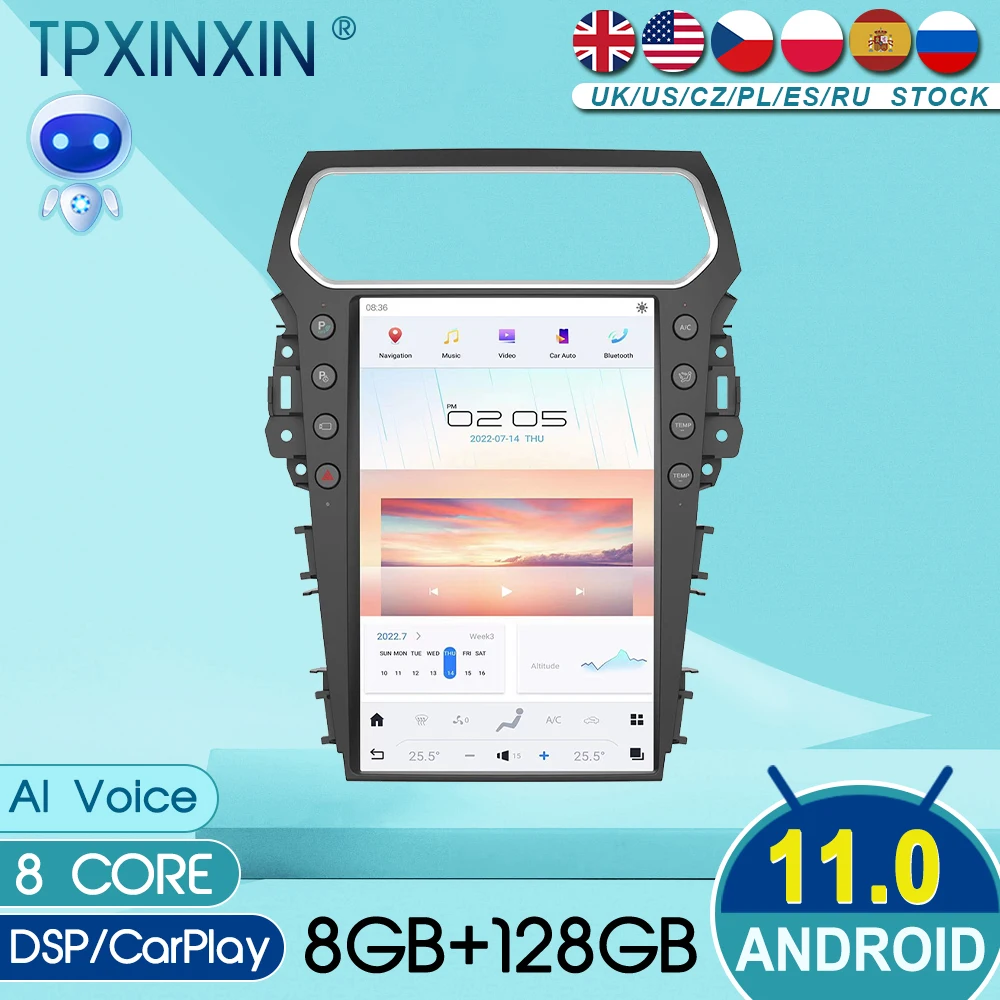 for-Ford-Explorer-Sync1-Sync2-Sync3-2011-2019-audio-2-din-android ...