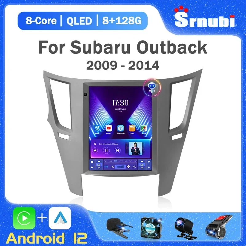 Android 12 Car Multimedia for Subaru Outback 4 Impreza Legacy 2009-2014 ...