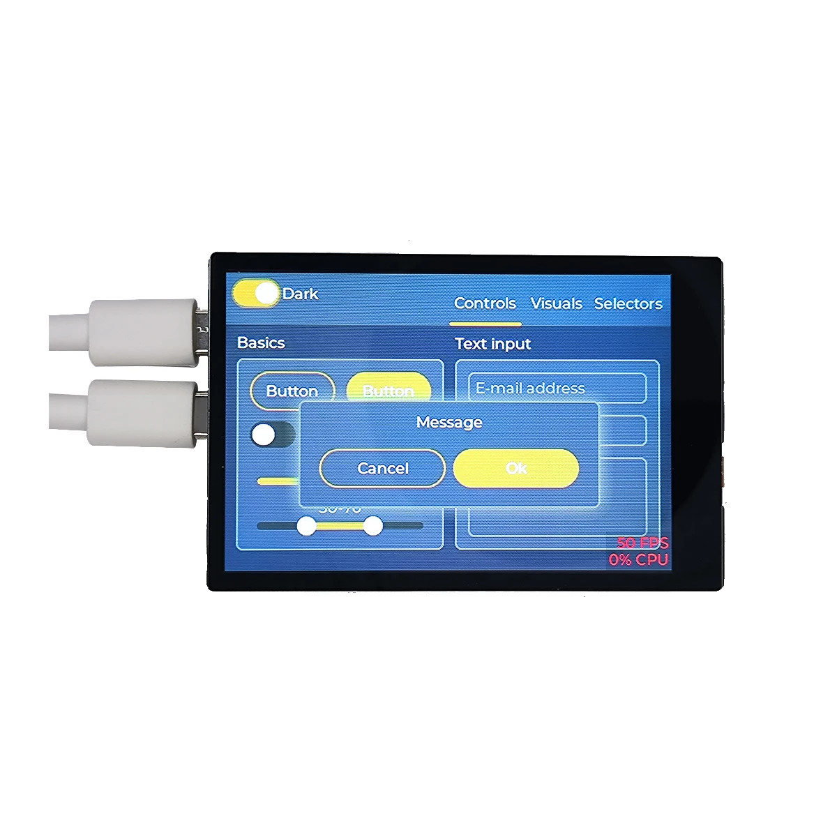 ESP32 LVGL LCD development board 3.5 inches capacitive touch WIFI BT ...