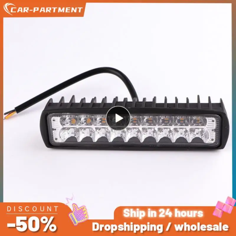 Work-Light-Waterproof-High-Temperature-Automobile-Led-Flat-Light-Yellow ...