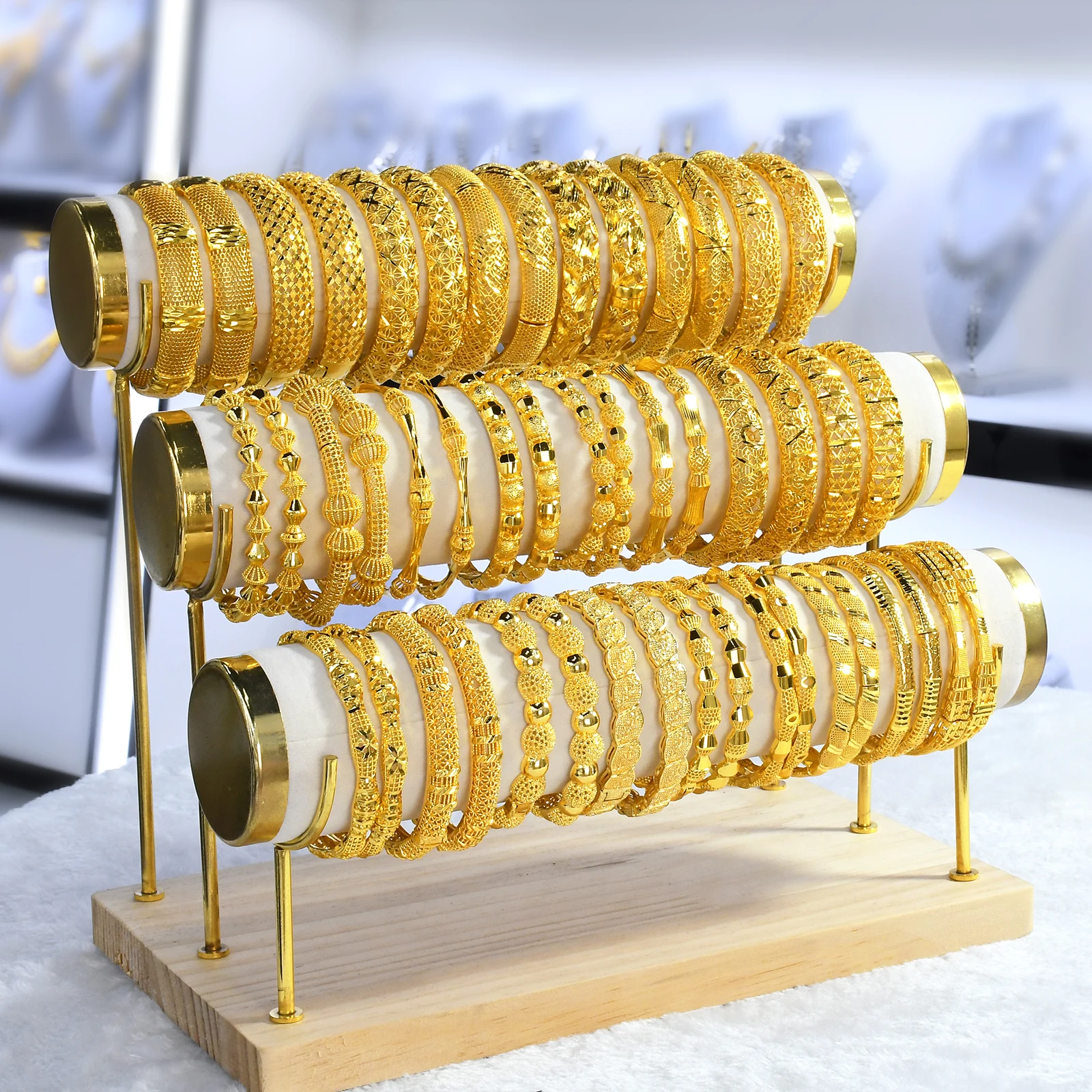 Indian Gold Bangles Set Of 6