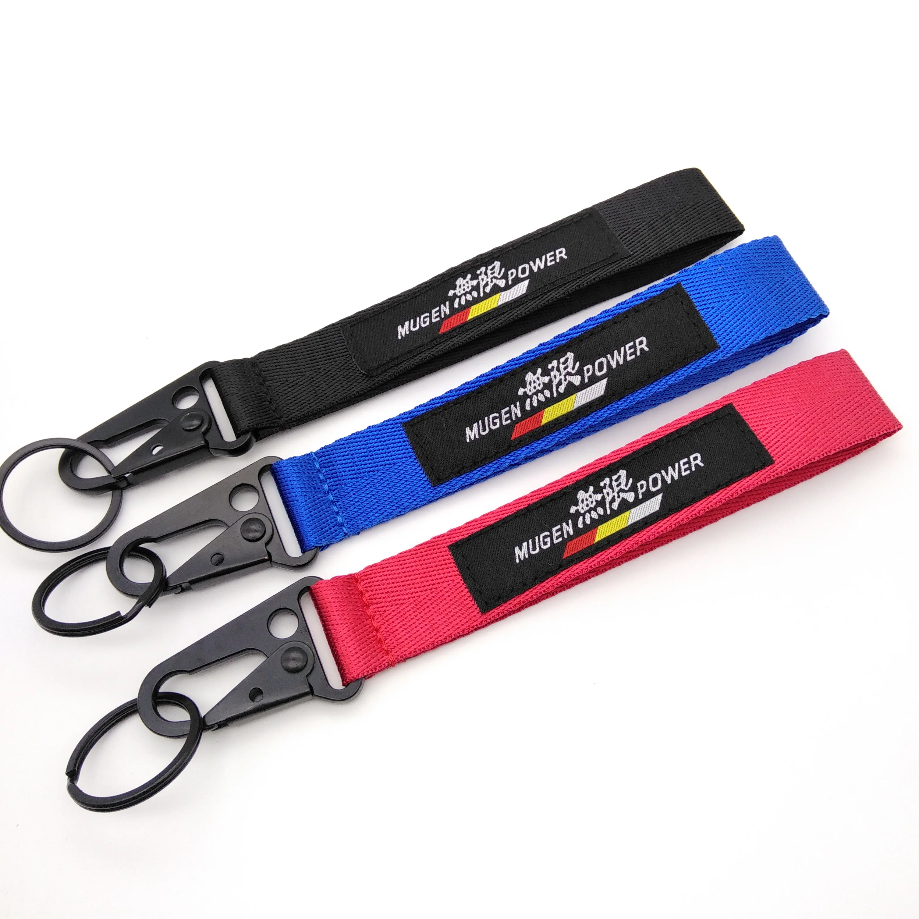 Keychain for Car Keys Nylon Woven Label Turbo JDM for Honda Civic Fit ...