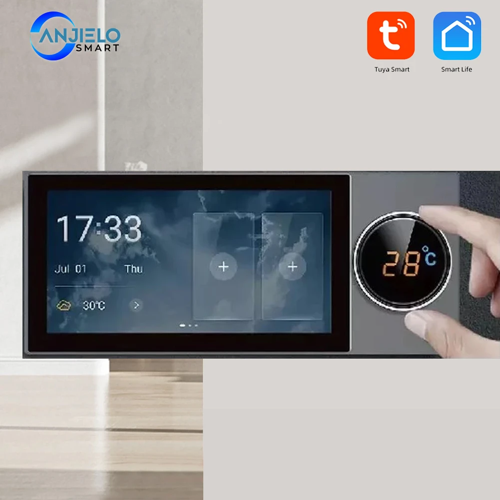 Tuya Wifi Smart Szene Wand Touch Smart Home Control Panel Smart Switch ...