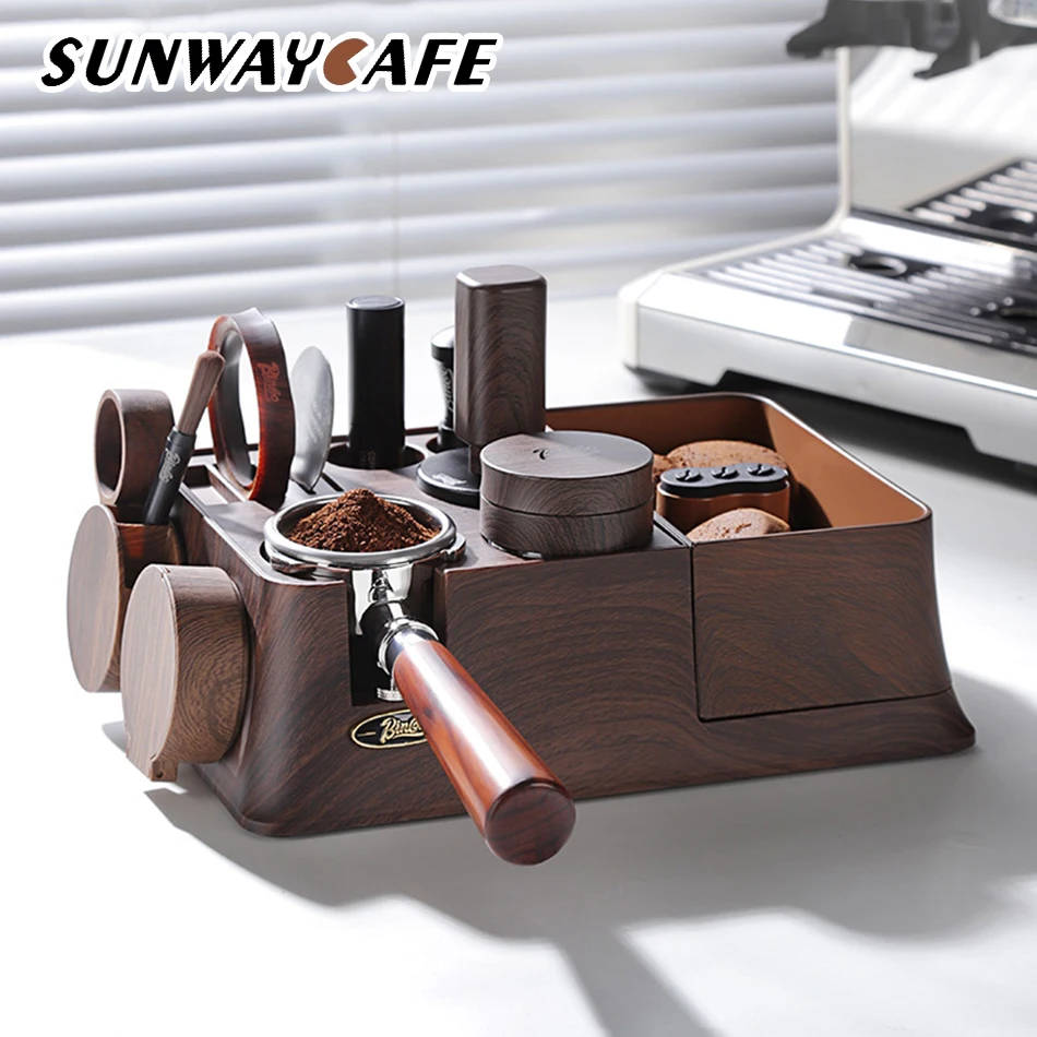 ABS-Coffee-Filter-Holder-Espresso-Tamper-Mat-Stand-Coffee-Maker-Support ...