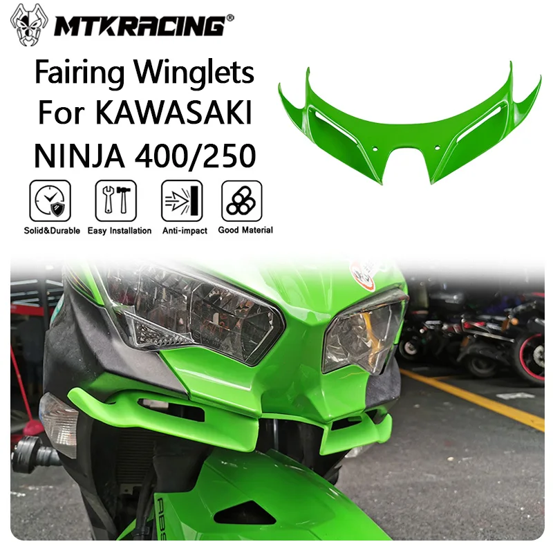 MTKRACING-Deflector-For-KAWASAKI-NINJA400-2018-2024-NINJA250-Front ...