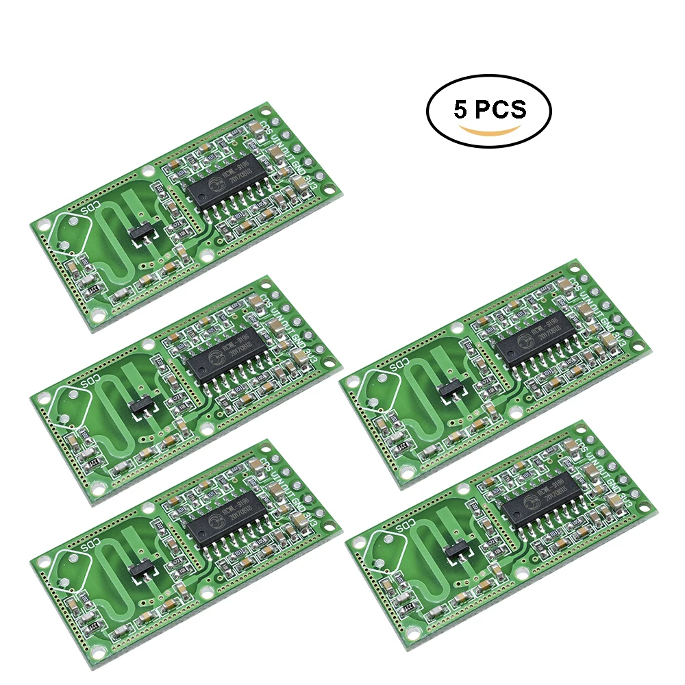 5pcs-RCWL-0516-RCWL-0516-Microwave-Radar-Sensor-Human-Sensor-Body ...