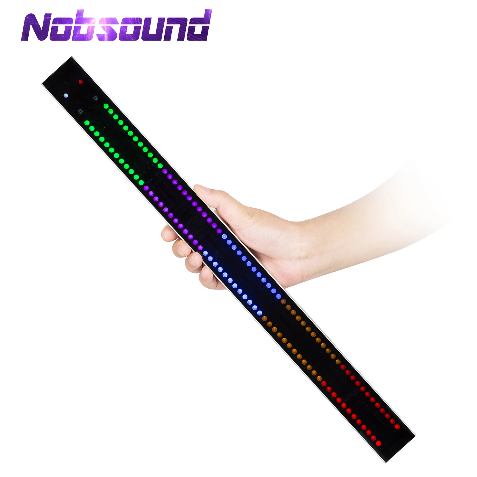 Nobsound-120-LED-Full-Color-Stereo-Music-Spectrum-Display-MIC-Sound ...