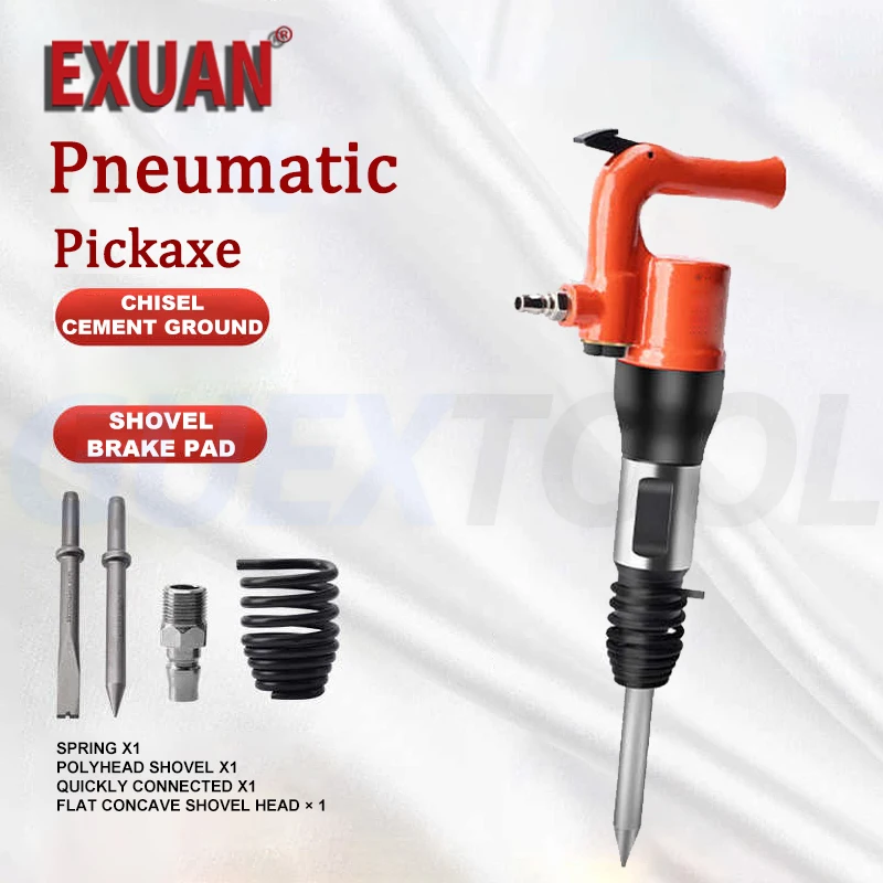 Pneumatic-Pickaxe-Handheld-Air-Shovel-Alloy-Impact-Drill-Strong-Power ...