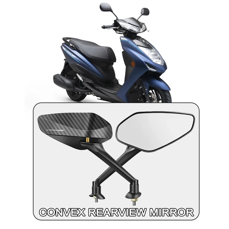 Motorcycle Off-Road Anti-Shake Antiglare Wide-angle Rearview Mirror For ...