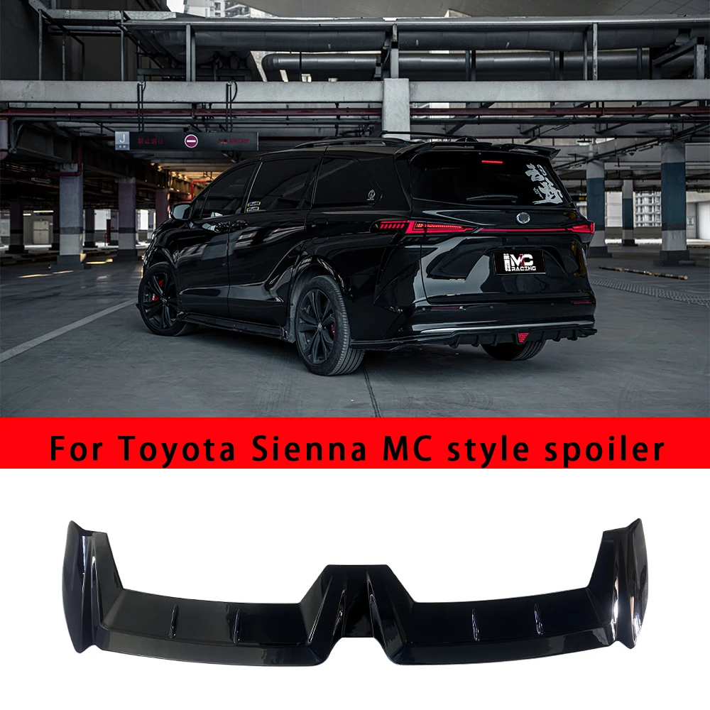 For 2021 2022 Toyota Sienna Spoiler Sport Rear Car Accessories Car Free ...