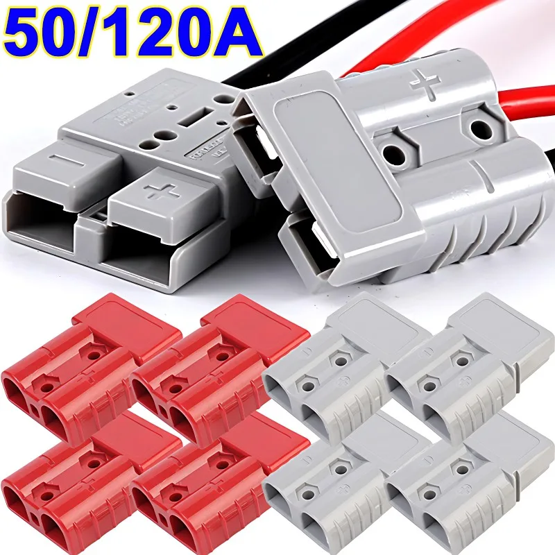 10-1pcs-50A-120A-Anderson-Stijl-Connectors-DC-Power-Solar-Caravan ...