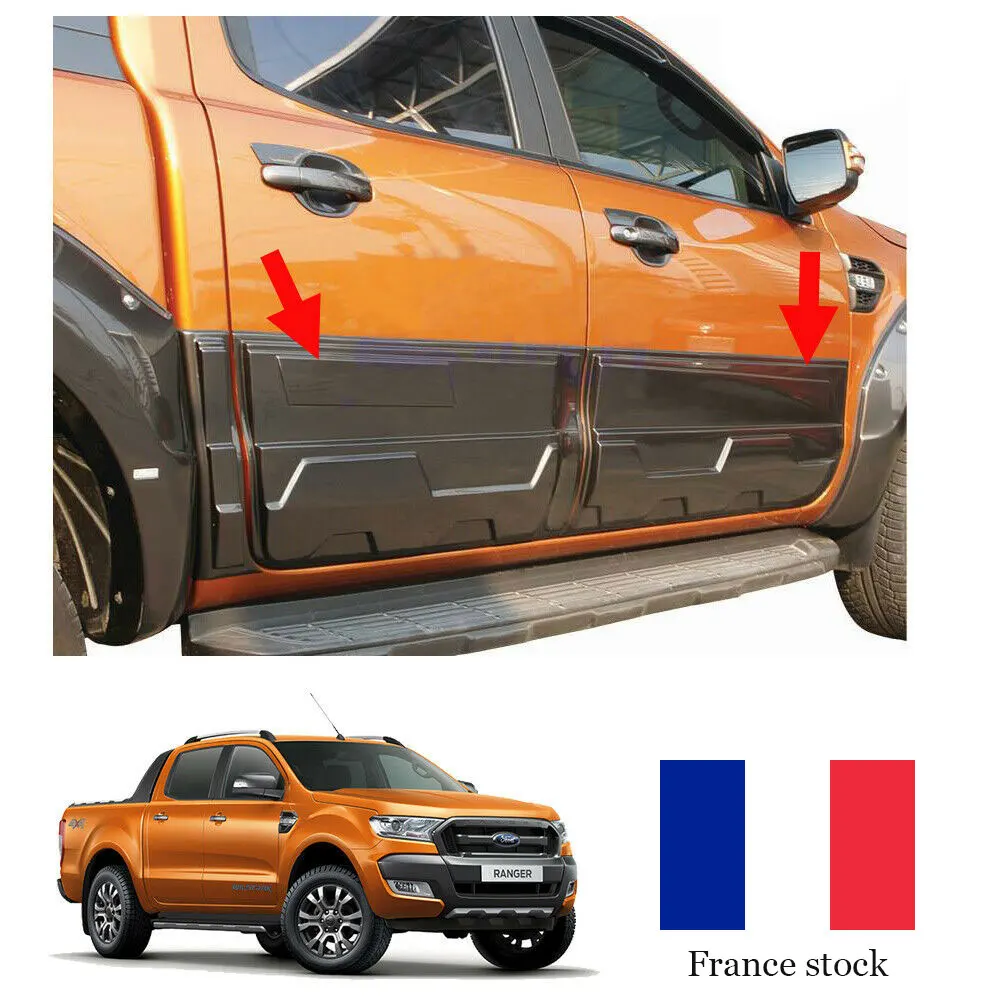Side-Door-Trim-Body-Cladding-Molding-Guards-for-Ford-Ranger-2012-2022 ...