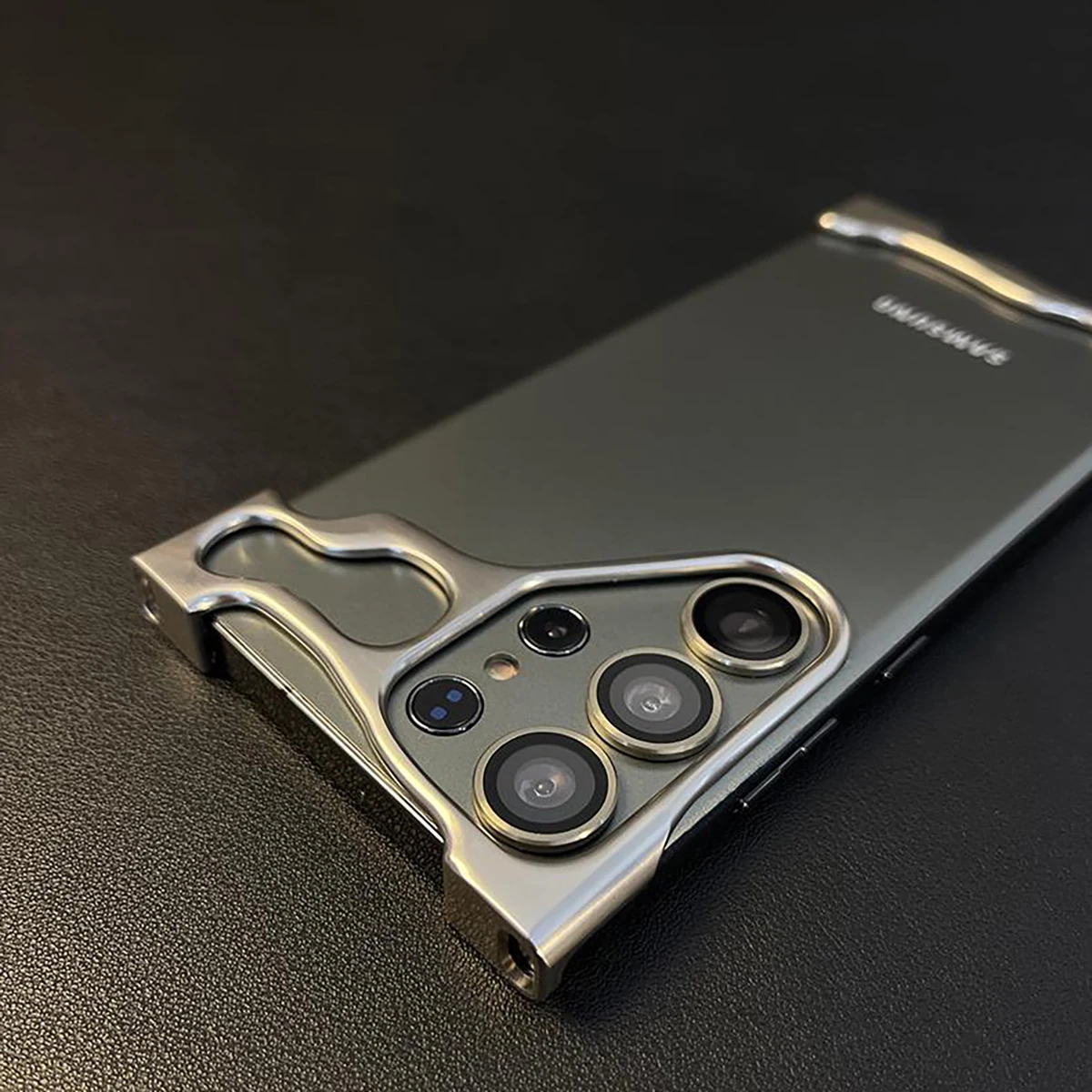 Luxury-Irregular-Aluminum-Alloy-Bumper-Phone-Case-For-Samsung-S23-S24-Ultra-S24Plus-Lens-Film ...