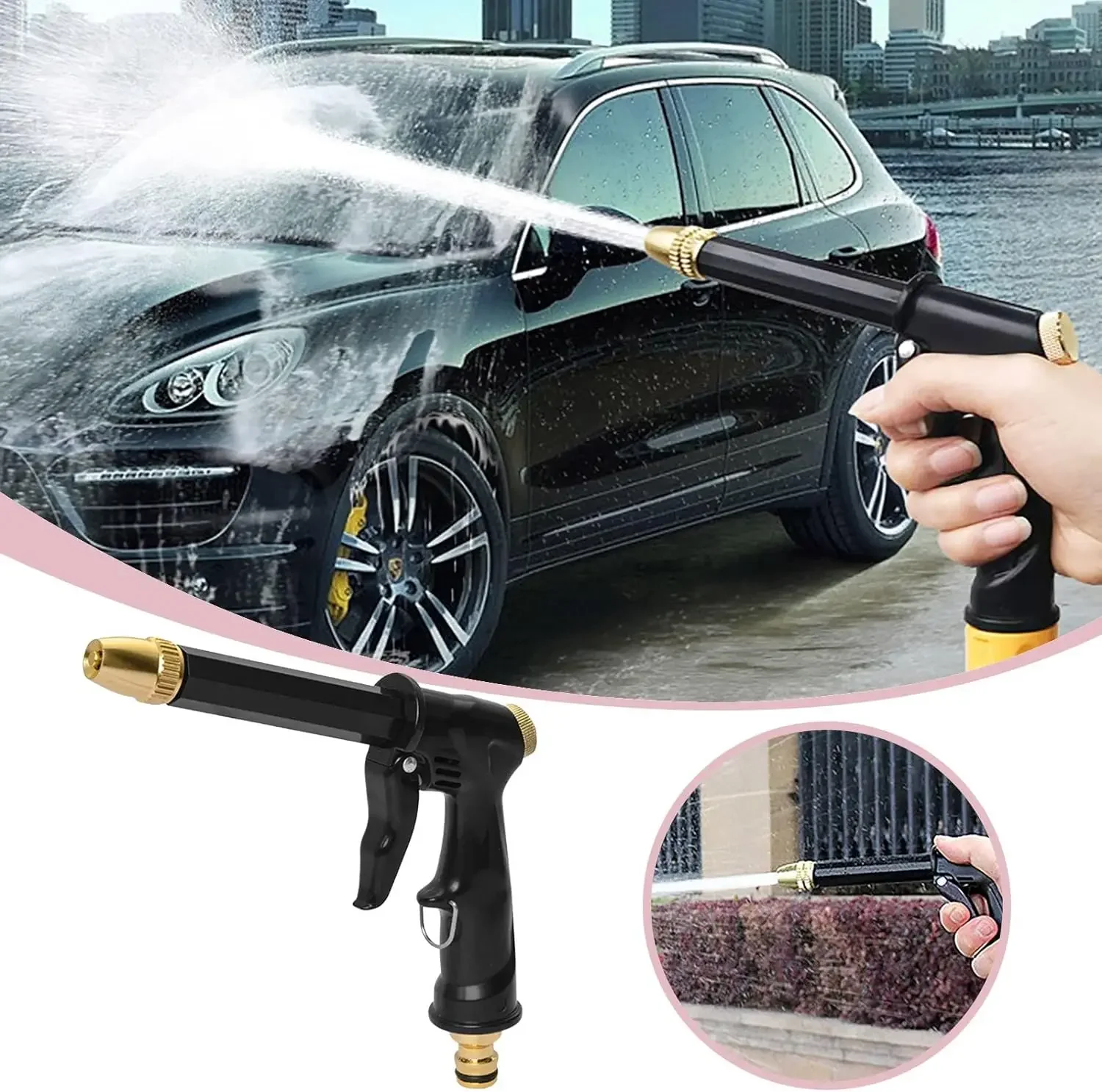 High-Pressure Water Spray Rod – Gardening Galore