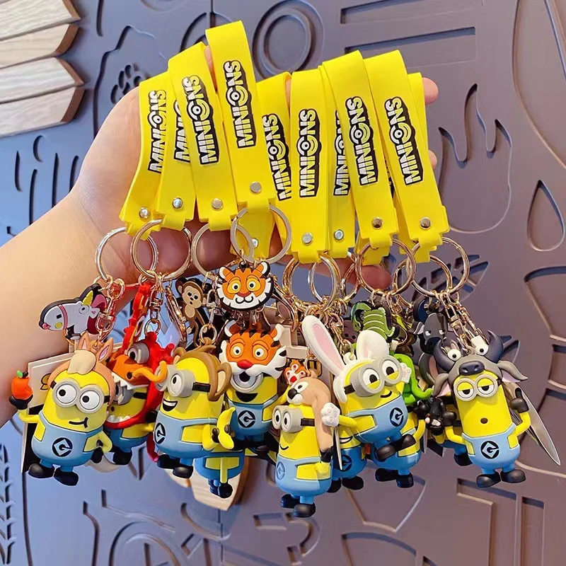 Anime-Minions-Keychain12-Chinese-Zodiac-Series-Cute-Cartoon-Child-Toy ...