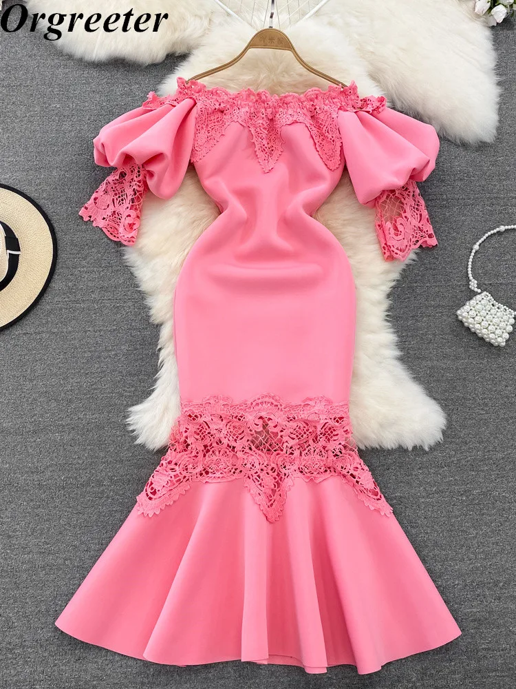 Temperament-Robe-de-Soir-e-en-Queue-de-Poisson-pour-Femme-paules-D-nud ...