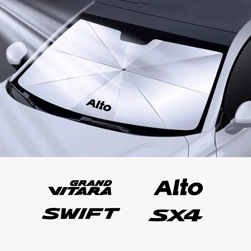 For Suzuki Swift Grand Vitara Alto SX4 Car windshield Sunshade Umbrella ...