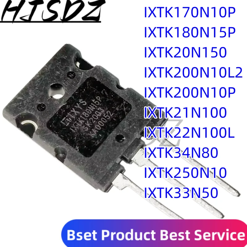 5PCS IXTK170N10P IXTK180N15P IXTK20N150 IXTK200N10L2 IXTK200N10P ...