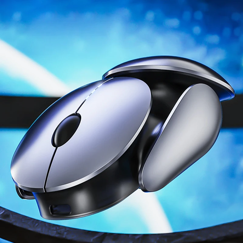 New-X2-Metal-2-4G-Wireless-Mouse-USB-Ergonomic-Mouse-Rechargeable-Game ...