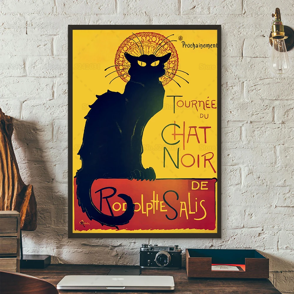 Des Chats Steinlen Poster