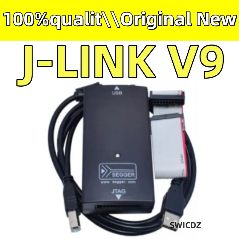 100-New-original-JLINK-J-LINK-V9-ARM-Emulator-USB-JTAG-Adapter-Emulator ...