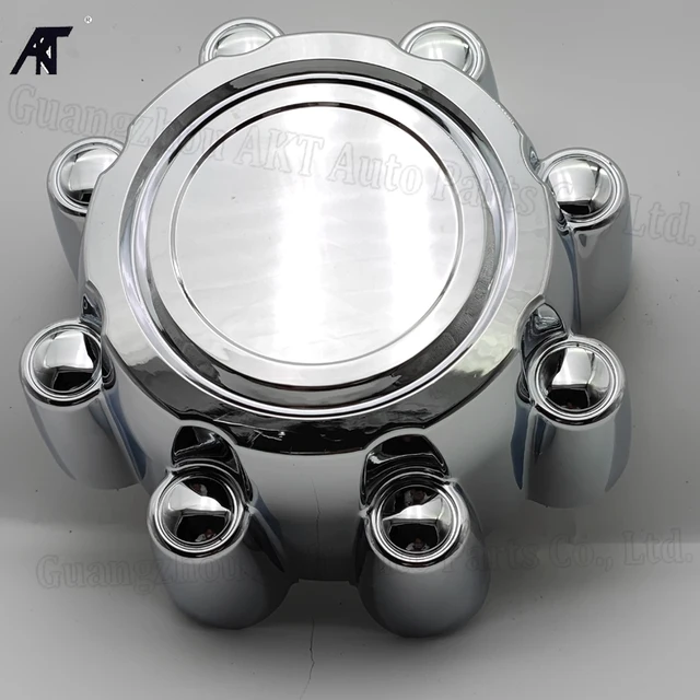8lug 16" Chrome Wheel Center Hub Caps Nut Covers For 1995-1997 FORD F ...