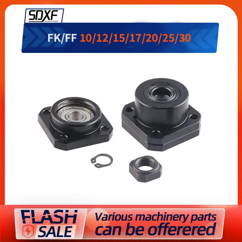 Ball-Screw-End-Support-FK10-FF10-FK12-FF12-FK15-FF15-FK17-FF17-FK20 ...