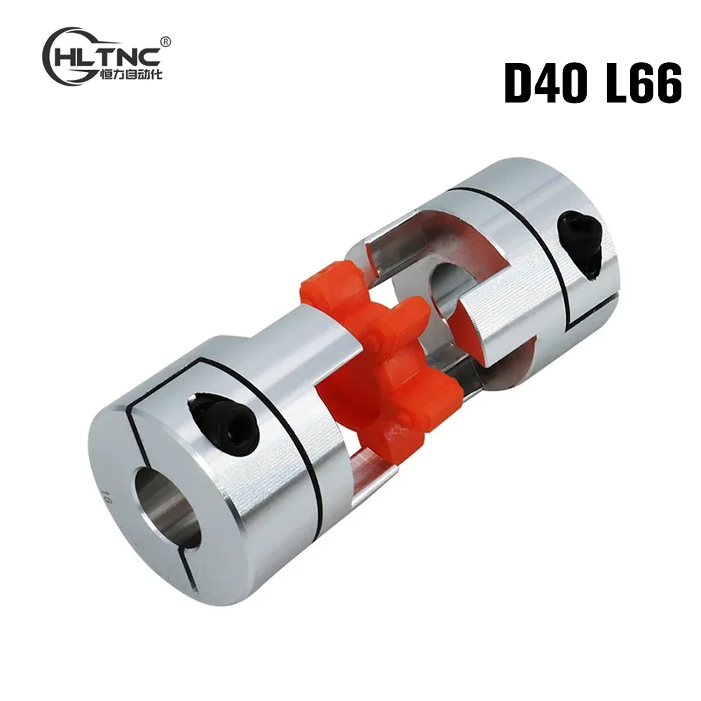 CNC-D40L66-three-Jaws-Plum-Flexible-Coupling-Coupler-Servo-Motor-Shaft ...