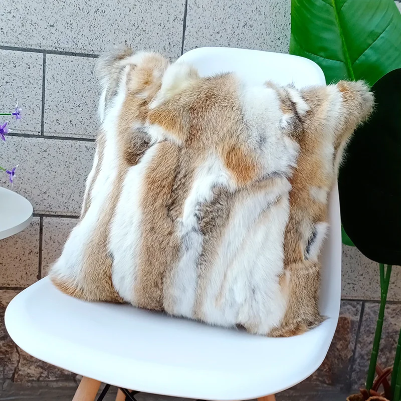 Luxury-Rabbit-Fur-Cushion-Cover-Living-Room-Jessica-Rabbit-Plush-Soft ...