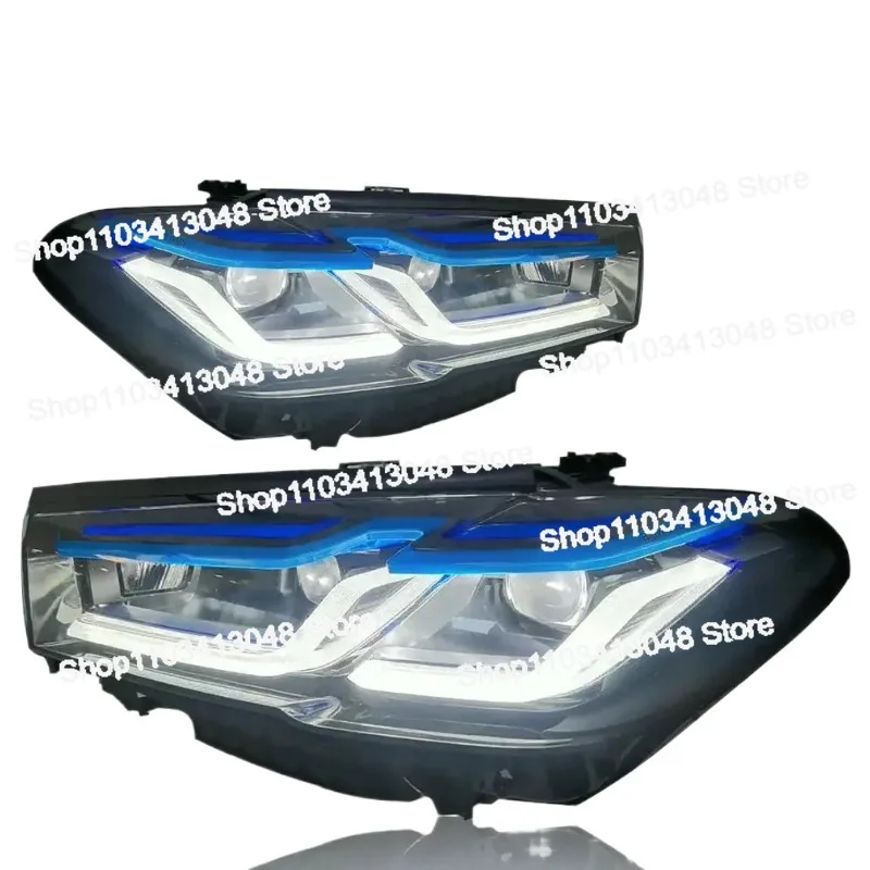 G30-Modified-Headlight-for-BMW-5-2018-2022-G38-Laser-LED-Headlamp ...