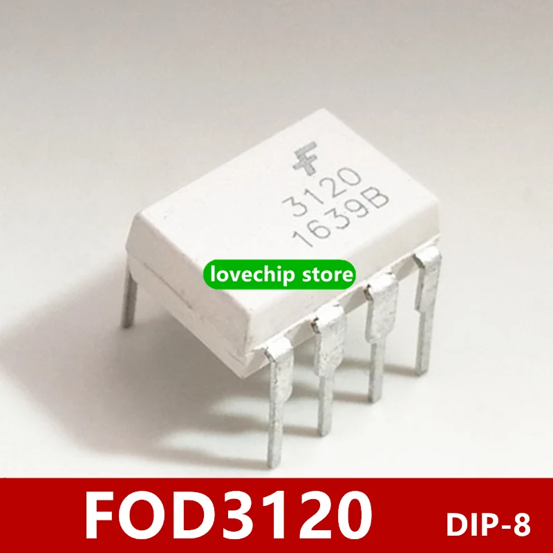 5PCS-Brand-new-Original-FOD3120-DIP-8-F3120-In-line-IGBT-drive ...