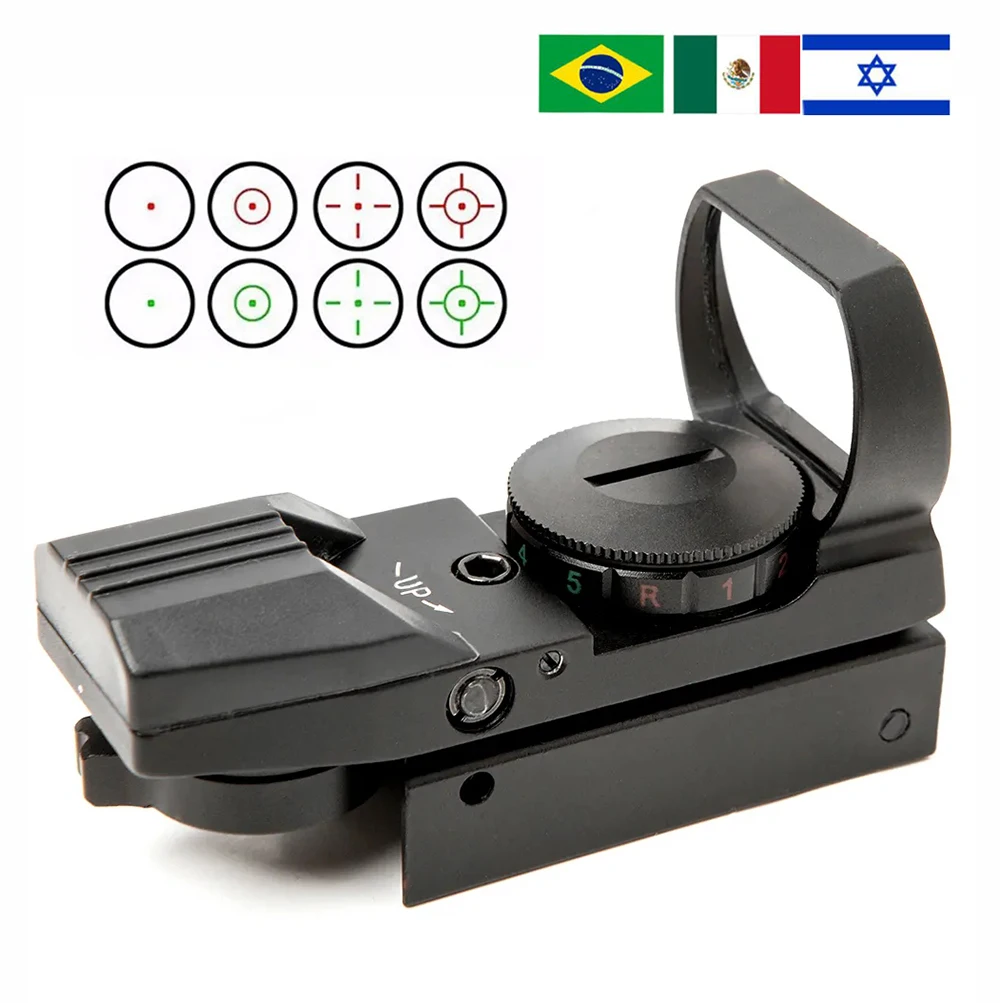 Riflescope-20mm-Rail-Holographic-Red-Dot-Sight-4-Reticle-tactical-Scope ...