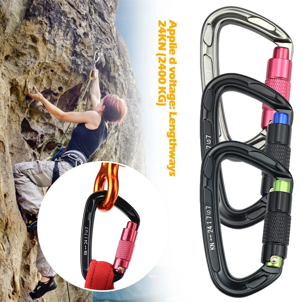 Aluminum Mountaineering Clips | Aluminum Climbing Carabiner | Aluminum ...